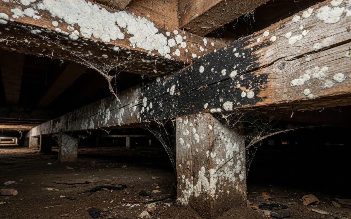 Warning Signs You Need Crawl Space Mold Remediation Now