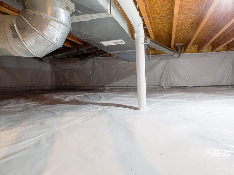 Crawl Space Vapor Barrier Thickness Crawl Space Vapor Barrier